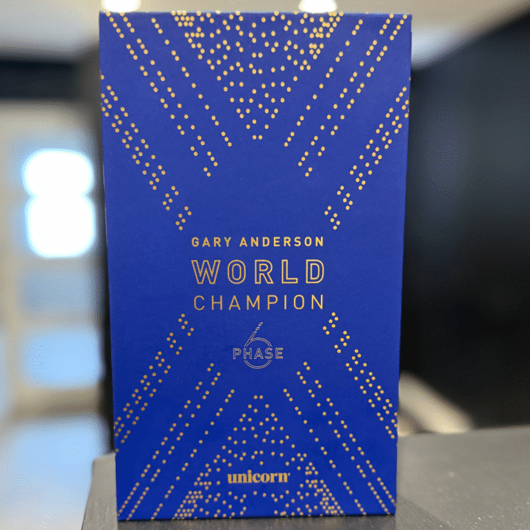 GARY ANDERSON PHASE 6 WORLD CHAMPION UNICORN DARTS – Dart Gear Competitions