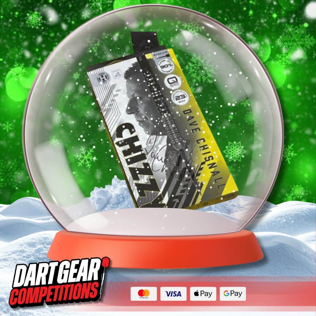 SIGNED NEW Chizzy Series 4 QP 90% – MEGA ODDS – Dart Gear Competitions