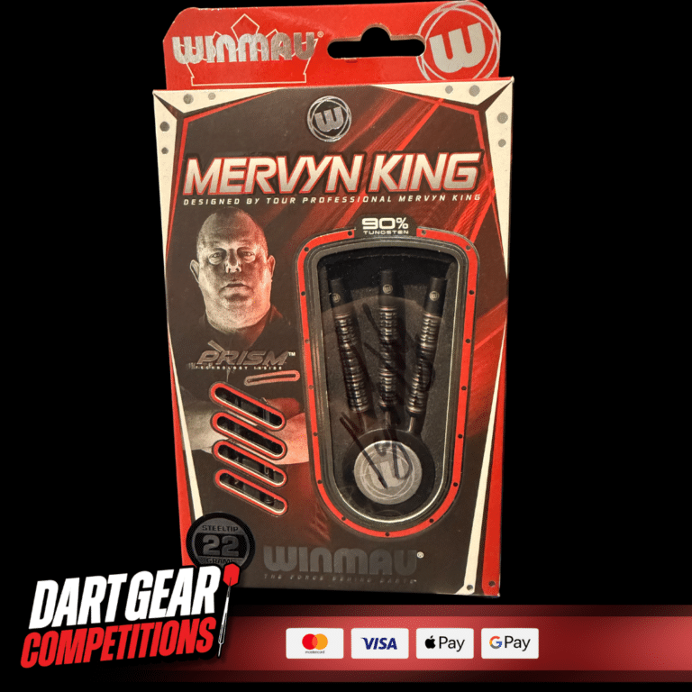 FREE TO ENTER – SIGNED MERVYN KING DARTS – READ DESCRIPTION – Dart Gear ...