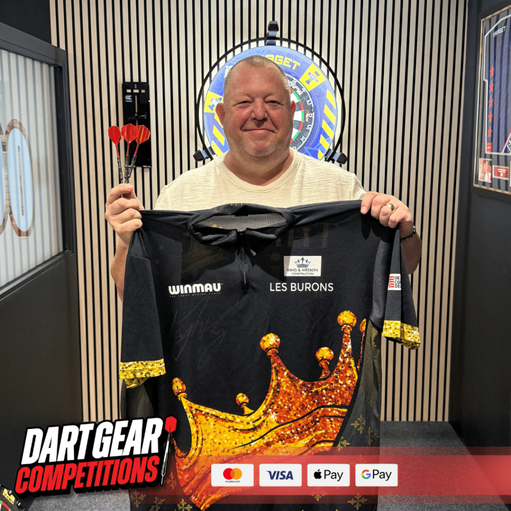 MERVYN KING BUNDLE – MEGA PRIZES HERE – DARTS USED TO GET TOUR CARD ...