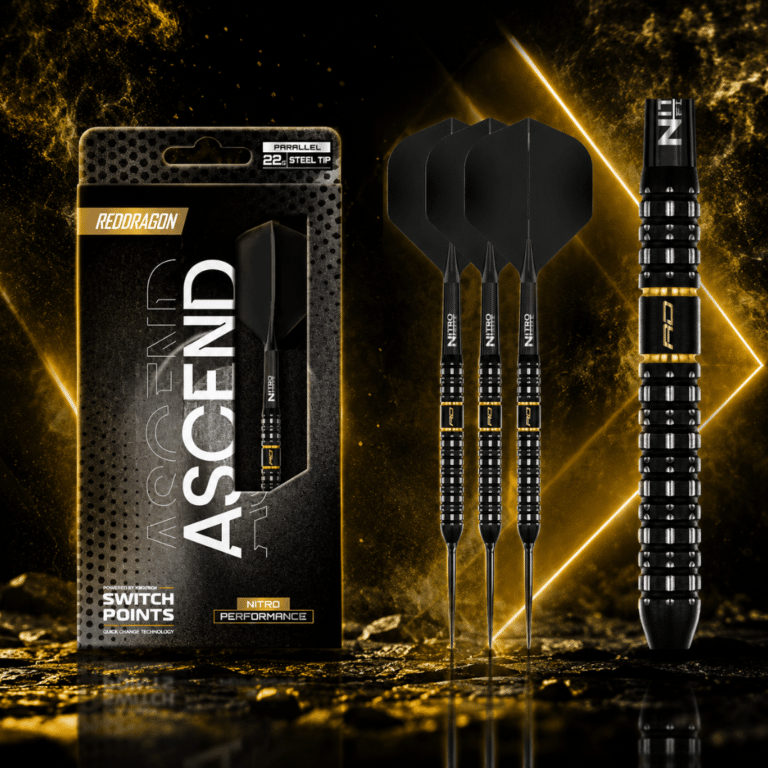 Red Dragon Ascend Parallel SP 90% Tungsten Steel Tip Darts – Dart Gear ...